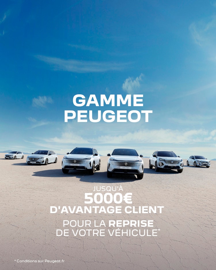 Demande d'offre Reprise PEUGEOT