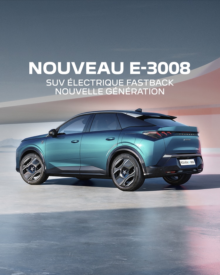 Peugeot nouvelle Peugeot E-3008