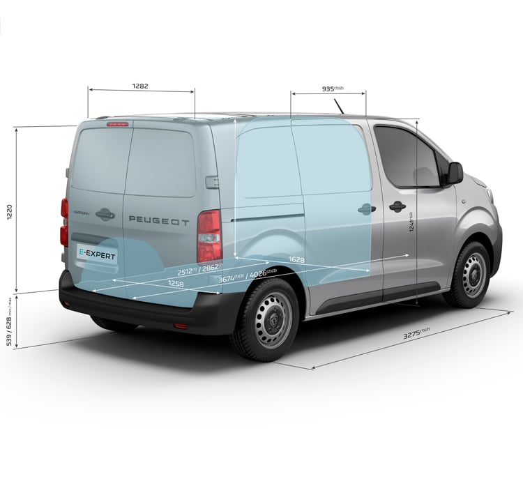 PEUGEOT E-Expert & Expert : le fourgon utilitaire électrique ou diesel